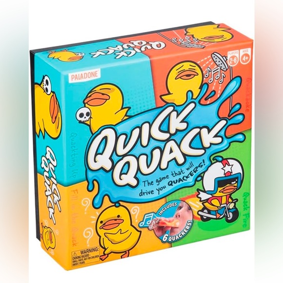 Paladine | Toys | Paladone Quick Quack Game Game That Will Drive You ...